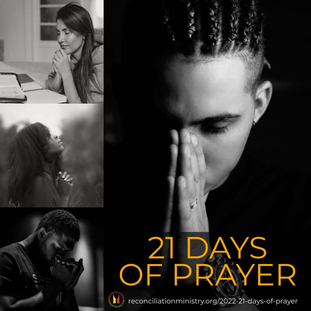 21-Days of Prayer Journey 2023 - Reconciliation Ministry